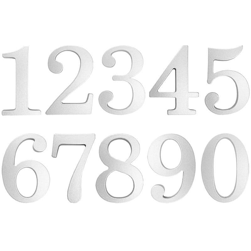 Custom 50MM Stainless Steel Outdoor House Number Metal Doorplates ...
